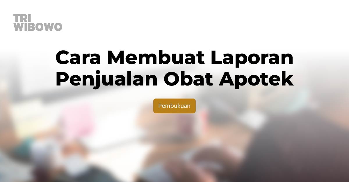 Harga Pokok Produksi (HPP) dalam Perusahaan Manufaktur - Tri Wibowo